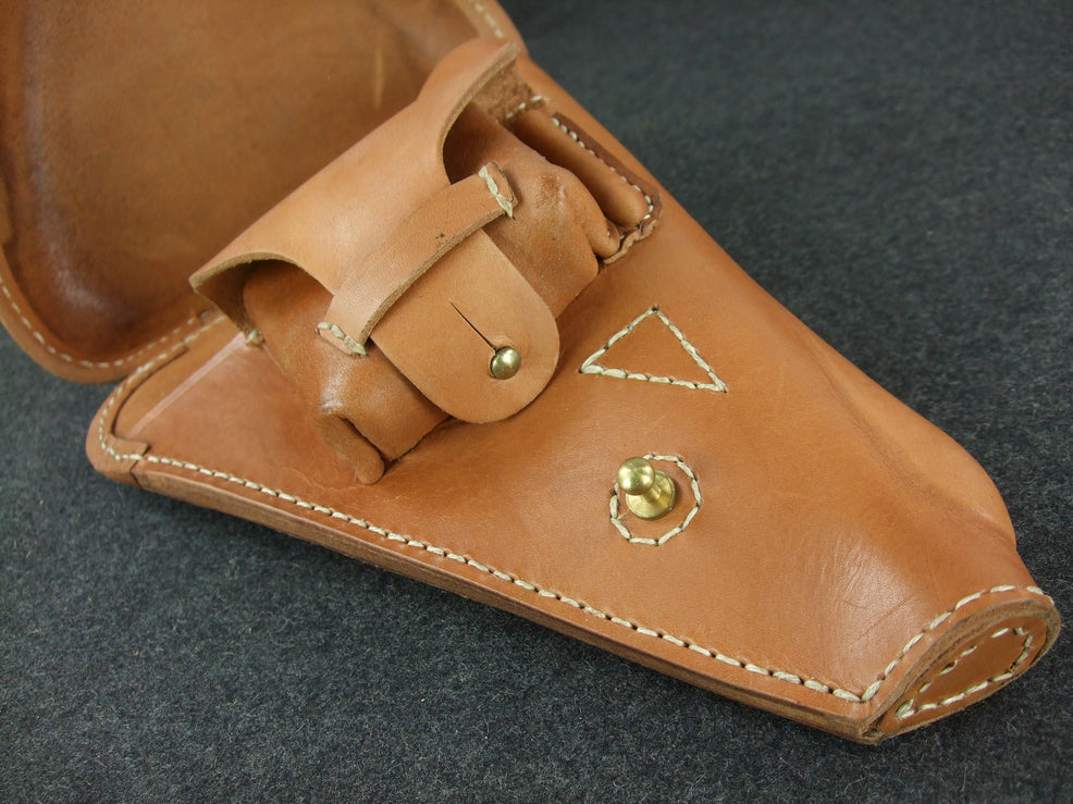 WWII IJA Nambu 14 Holster +Belt + Ammo Pouch + Canvas Lanyards| Hikimilitariashop