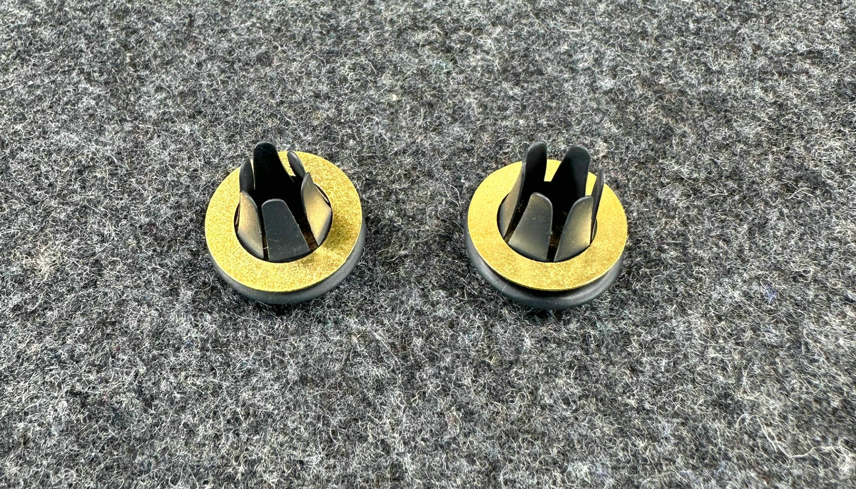 WW1 France French Metal Eyelets Ventilation Buttons 2 Pcs For Militari ...