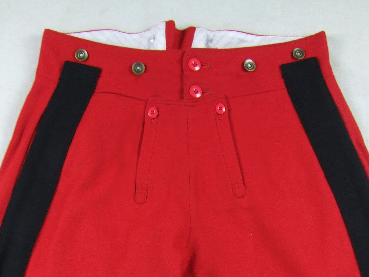 WW1 French Cavalry Madder Red Wool Officers Breeches Pre Sale ...