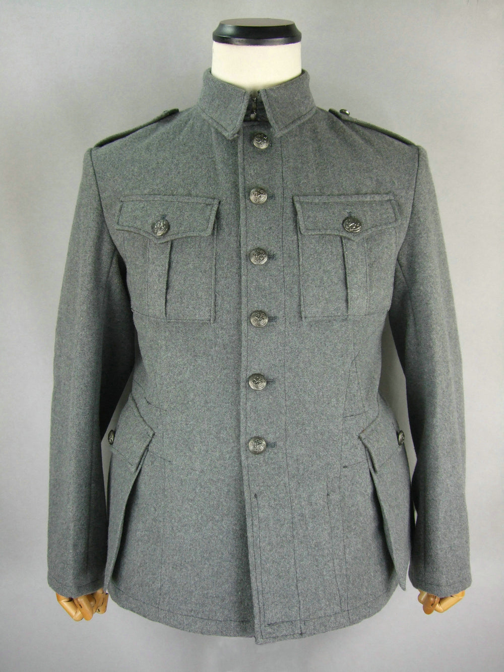 WW2 World War 2 Finnish M36 Sarkatakki Wool Field Tunic Light Grey ...