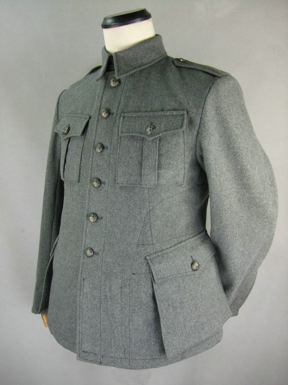 WW2 World War 2 Finnish M36 Sarkatakki Wool Field Tunic Light Grey ...