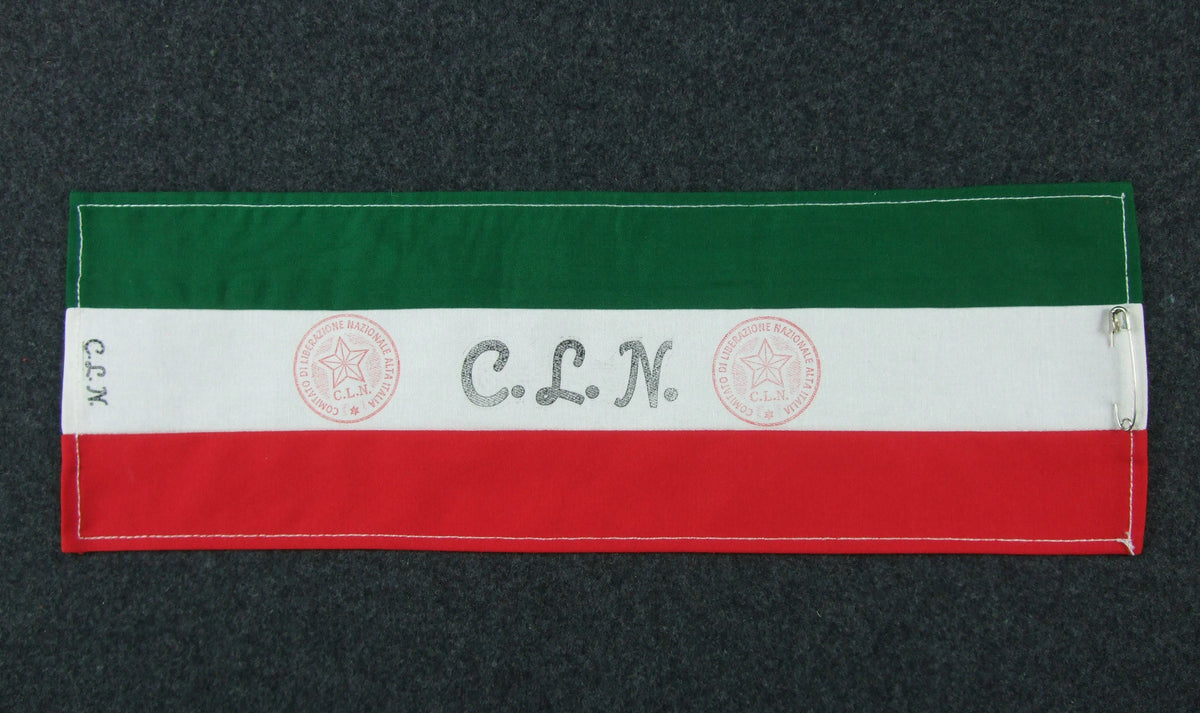 WW2 Italian Resistance Armband CLN Star & National Liberation Committe ...
