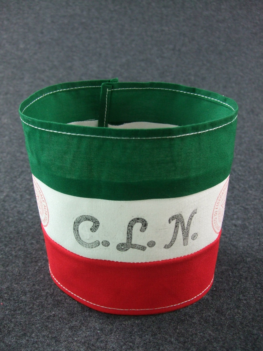 WW2 Italian Resistance Armband CLN Star & National Liberation Committe ...