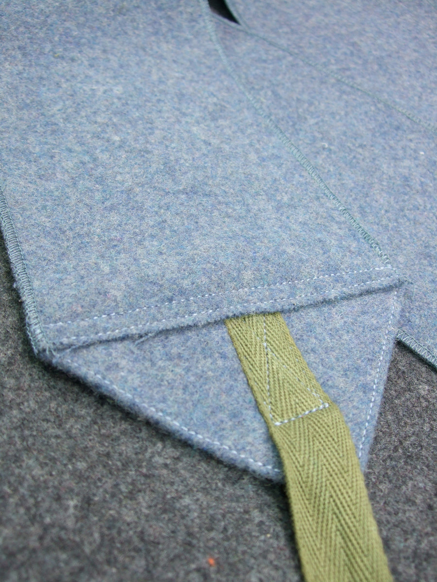 WW1 French Army Horizon Blue Wool Straight Puttees| Hikimilitariashop