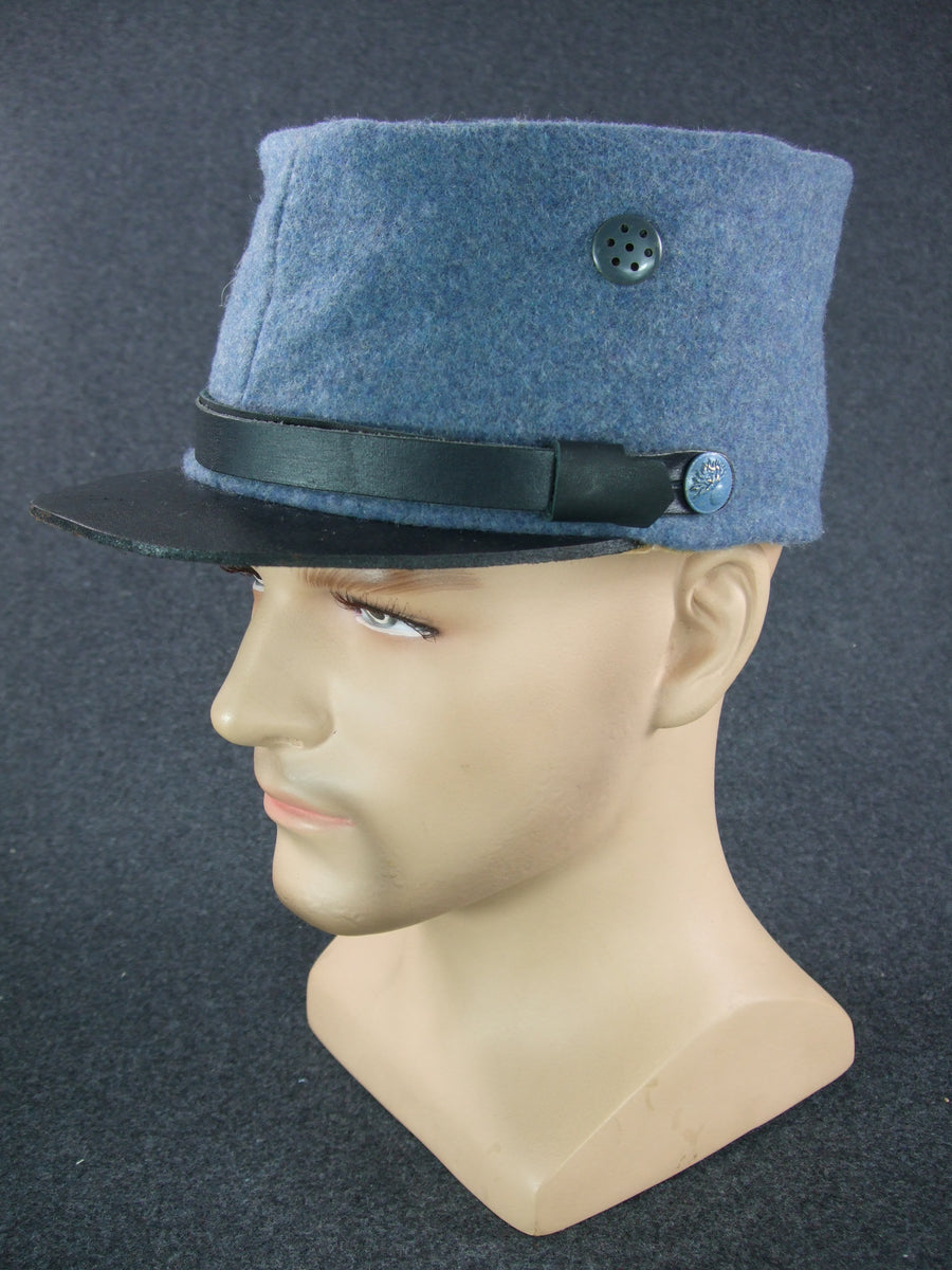 WW1 Great War French Army Enlisted Horizon Blue M1916 Soft Kepi Cap ...