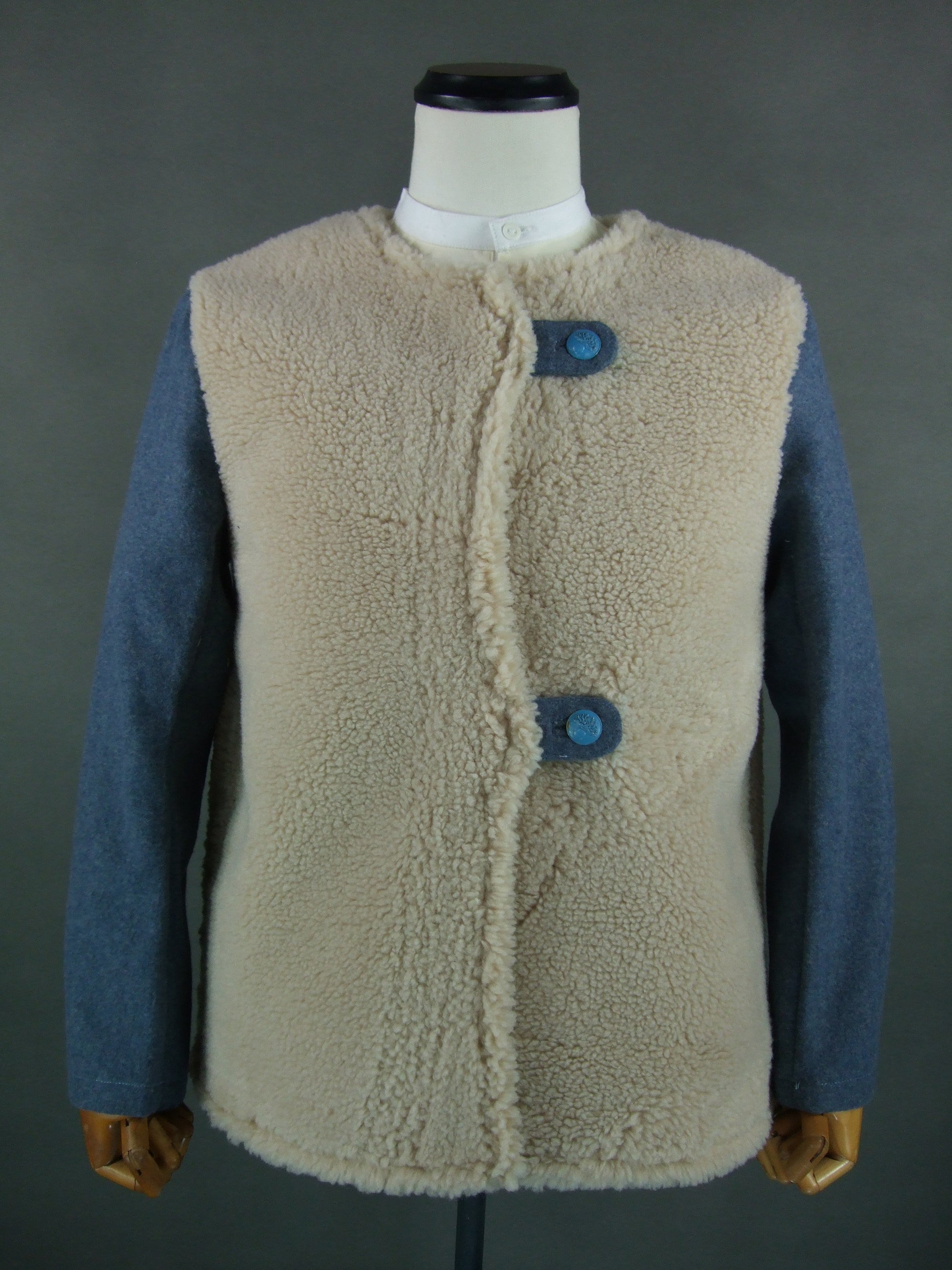 WW1 France French Army Horizon Blue Fur Jerkin Winter Vareuse ...