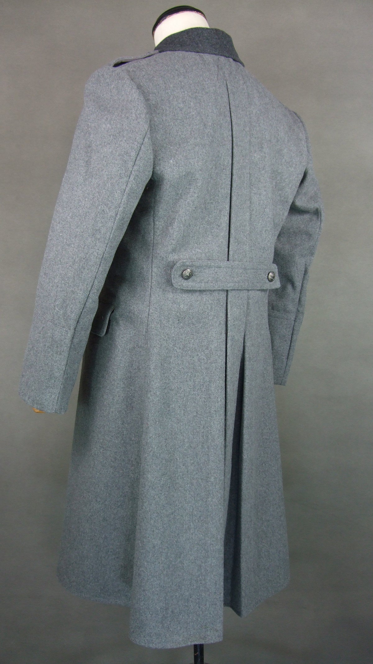 WWII Finnish Light Grey Wool M22-36 Mantel Greatcoat| Hikimilitariashop