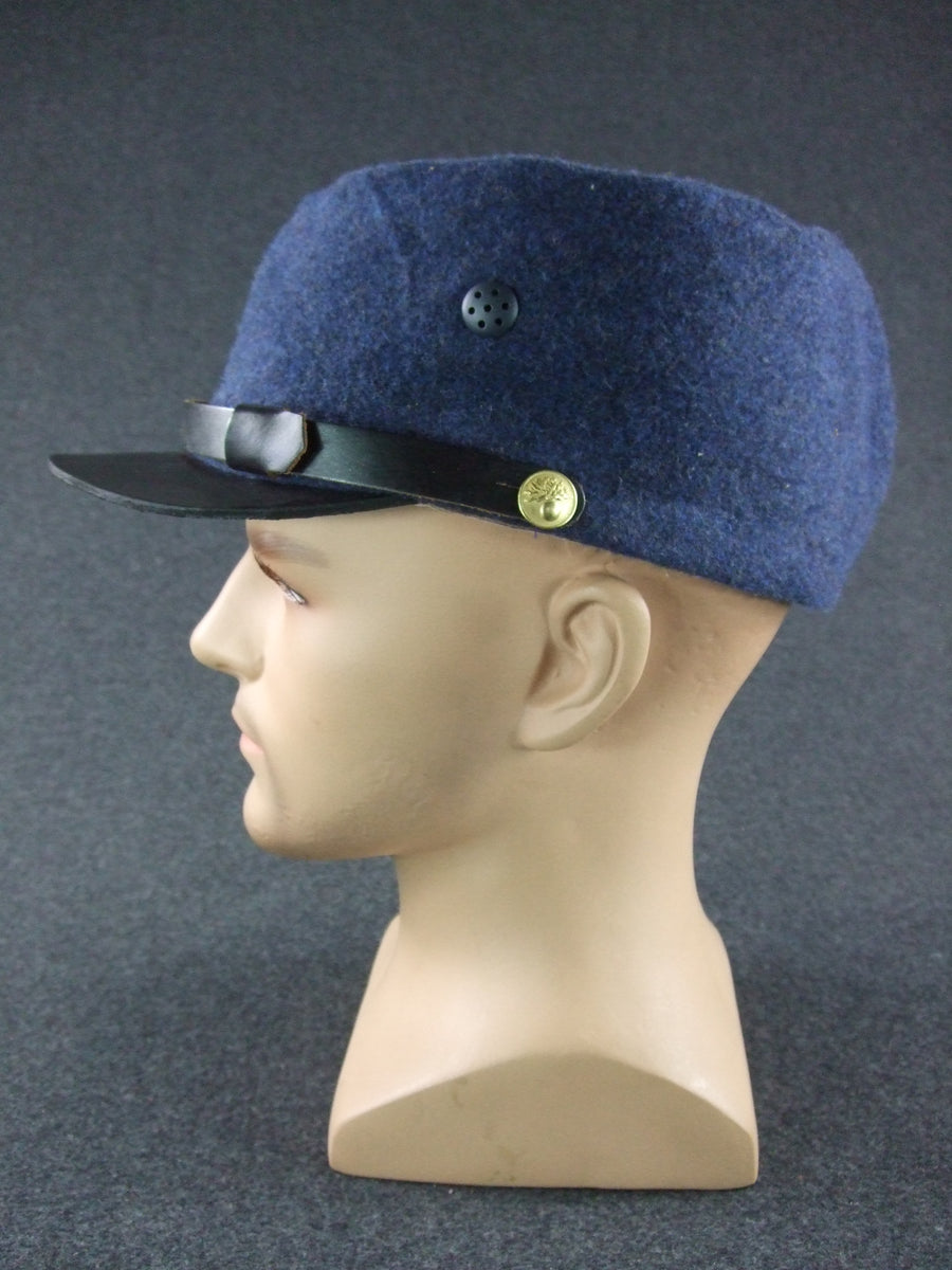 WW1 French Army Enlisted Bluish Iron-grey Wool M1914 Soft Kepi Cap ...