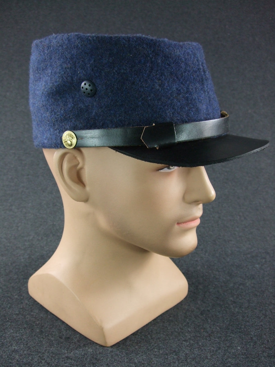 WW1 French Army Enlisted Bluish Iron-grey Wool M1914 Soft Kepi Cap ...