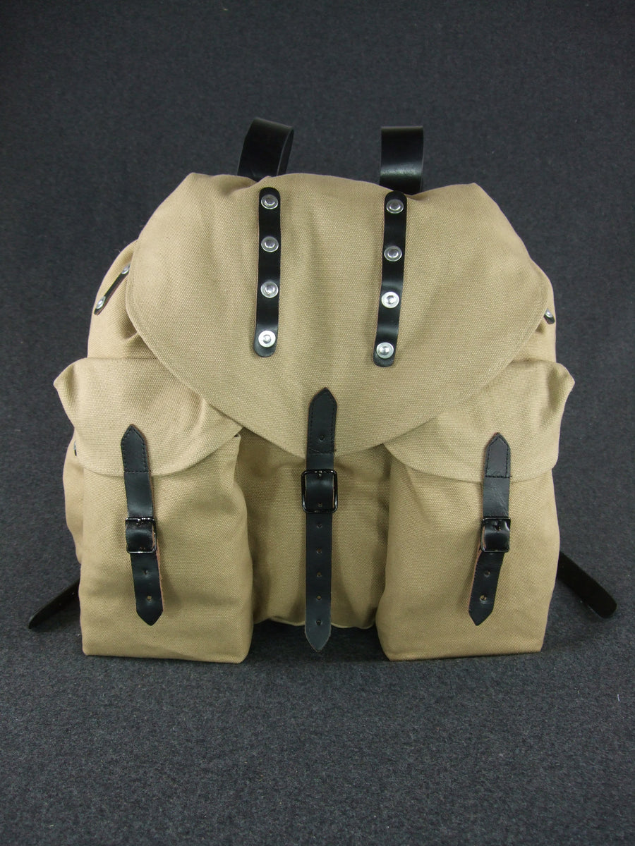 WW2 World War 2 Finland Finnish Rucksack Bag Tan| Hikimilitariashop