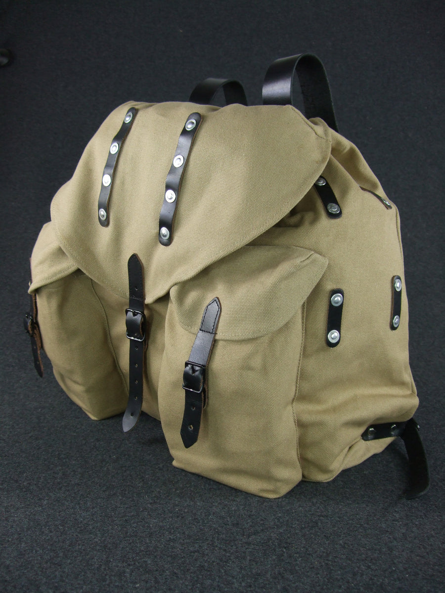 WW2 World War 2 Finland Finnish Rucksack Bag Tan| Hikimilitariashop