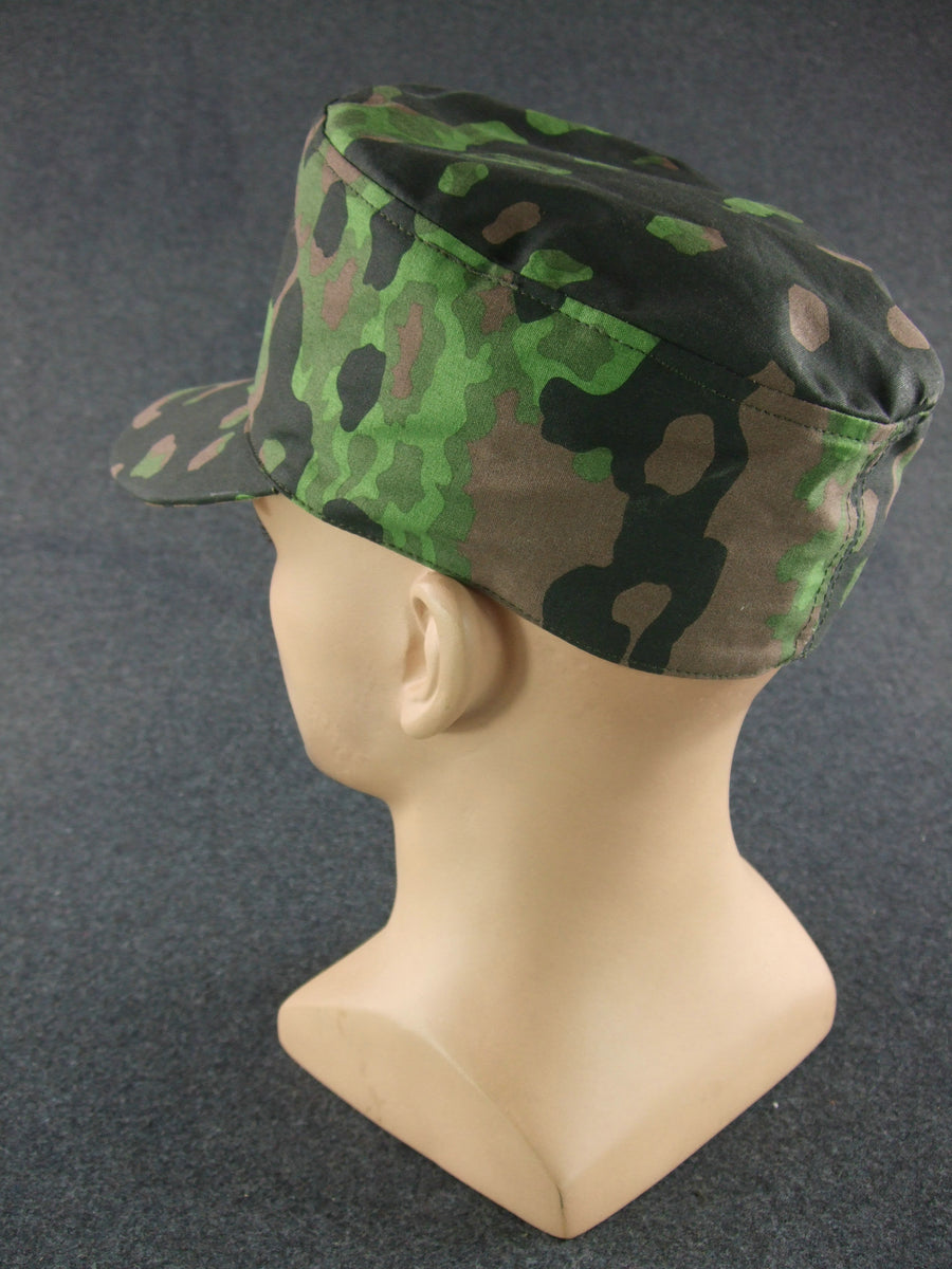WWII German Elite Plane Tree Number 3/4 Camo Field Cap| Hikimilitariashop