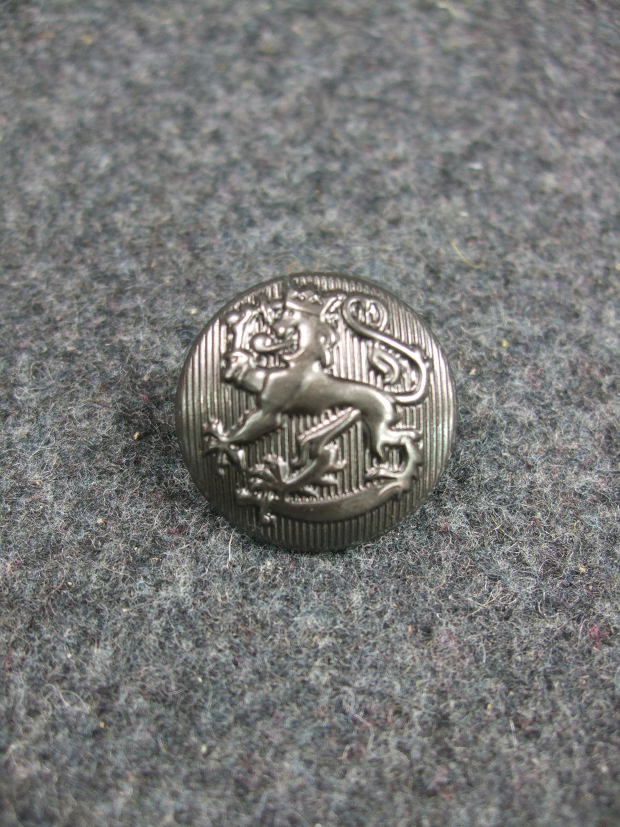 WWII Finnish Stone Grey Pebble Grain Tunic Button 22mm x12 Grey Color ...
