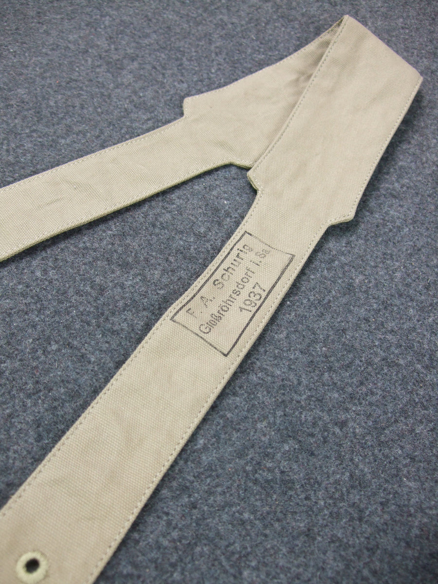 WW2 German Uniform Internal Tunic Support Straps Suspenders & Belt Hoo ...