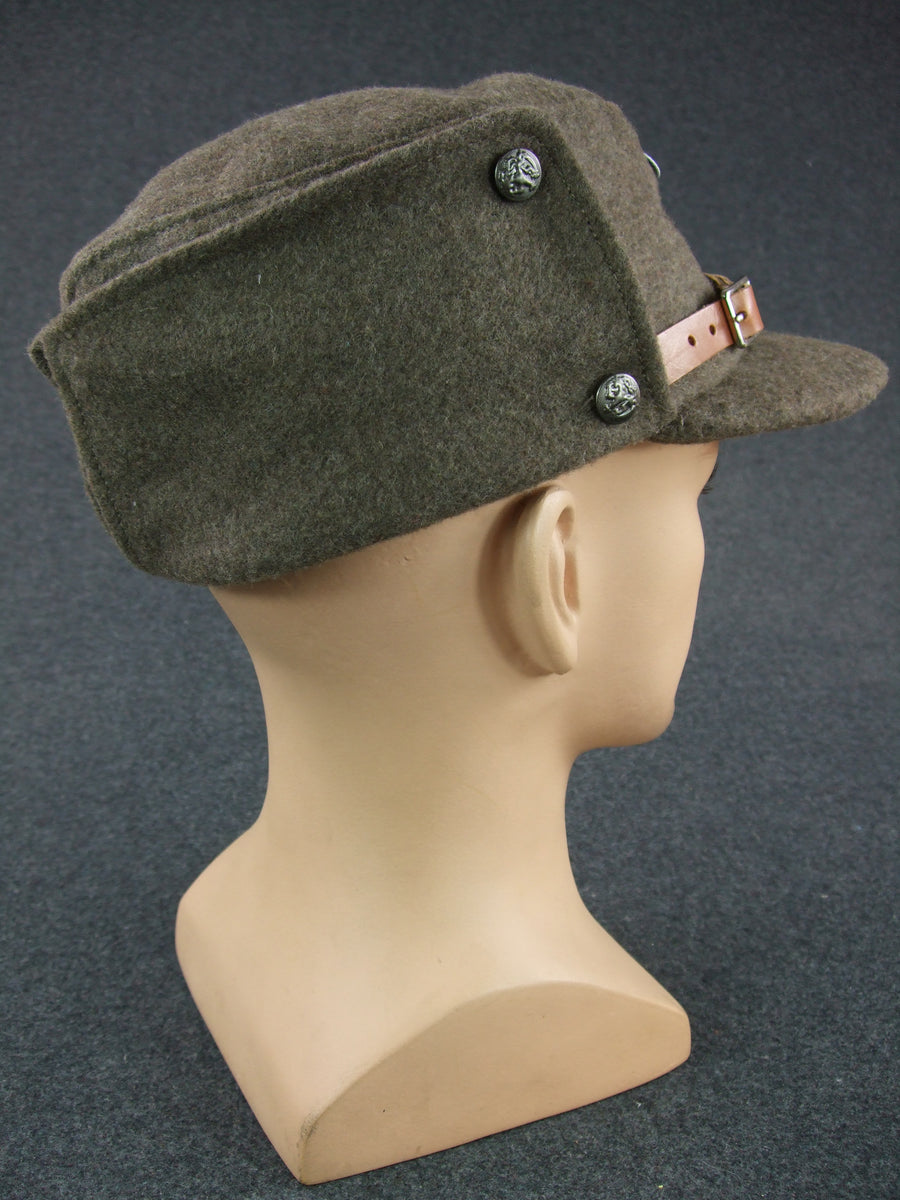 WW1 WW2 Finnish Army Model 1927 M27 Wool Cap| Hikimilitariashop