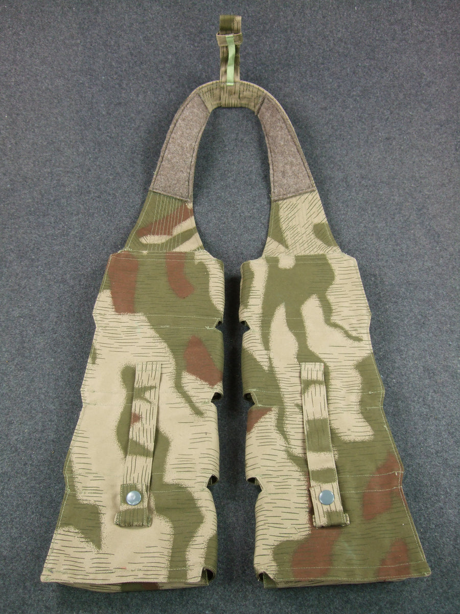 WW2 German Tan & Water Camo Fallschirmjager FG42 Magazine Bandolier Ba ...