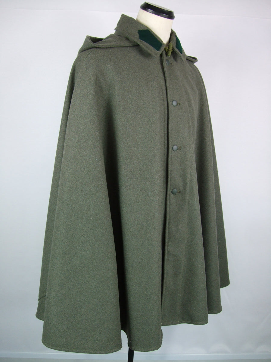 WW1 Austro-Hungarian Imperial Troops Field-Grey Wool Cape With Hood ...