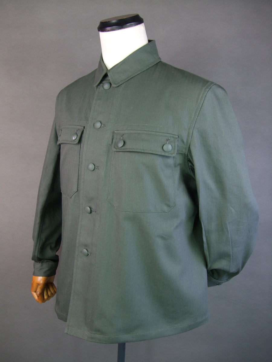 WW2 German Feldgrau HBT Combat Training Jacket Presale| Hikimilitariashop