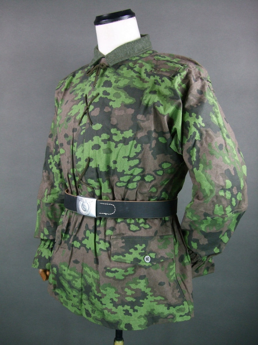WW2 German Elite M42 Type2 OAK Camo Reversible Smock| Hikimilitariashop