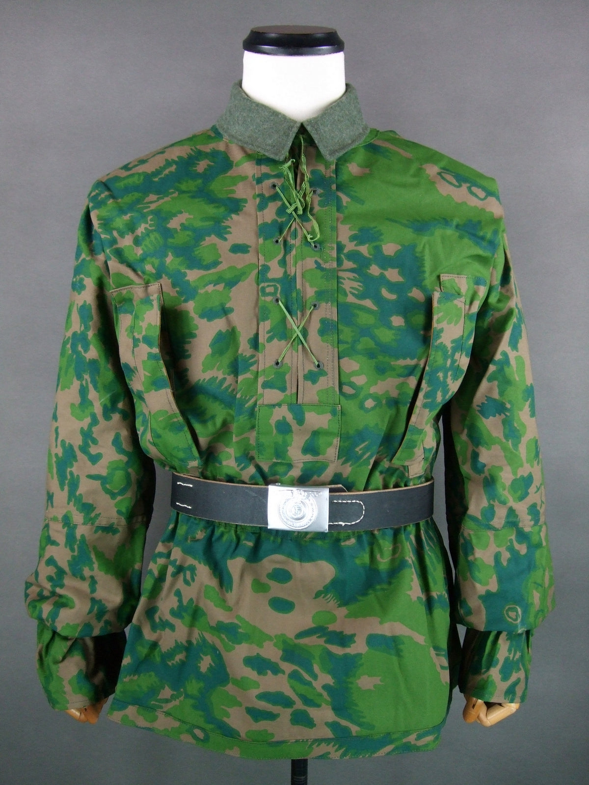 WW2 German Elite Type I M38 Palm Forest Reversible Smock| Hikimilitariashop