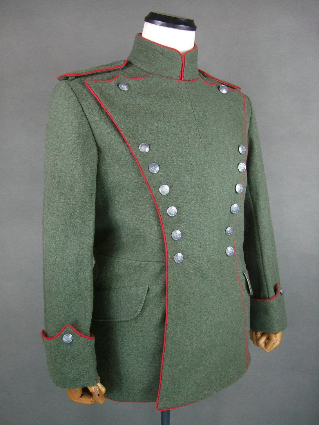 WW1 German M1910 Field-Grey Wool Uhlanka For The Royal Prussian Uhlan ...