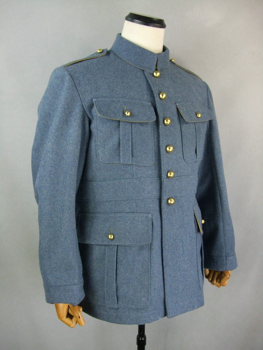 WW1 French Horizon Blue Wool Officer Tunic Bleu Horizon Vareuse Modèle ...