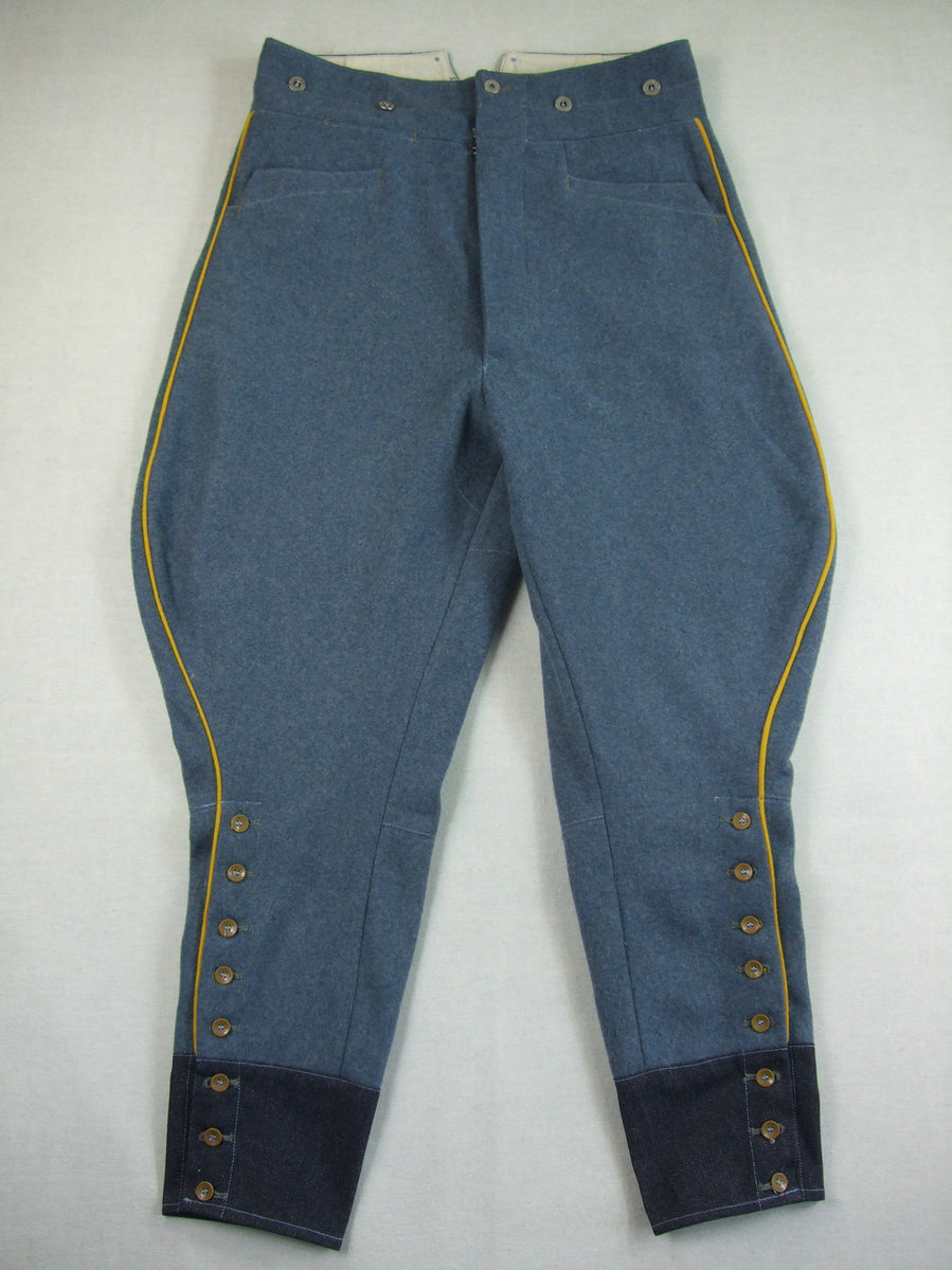 WW1 French Army 1915 Horizon Blue Officer Breeches Bleu Horizon ...