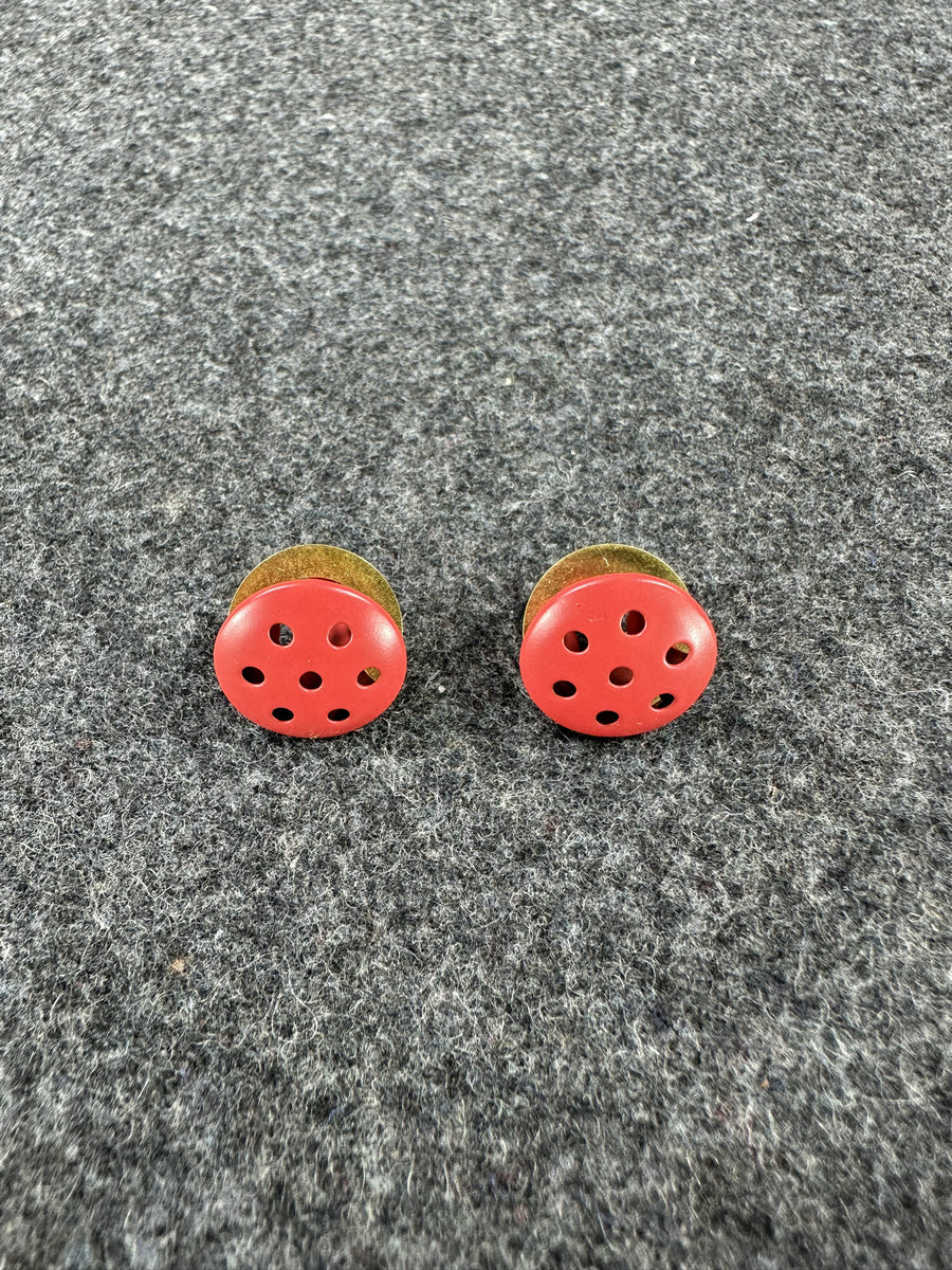 WW1 France French Metal Eyelets Ventilation Buttons 2 Pcs For Militari ...