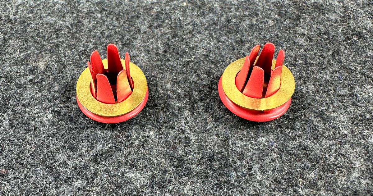 WW1 France French Metal Eyelets Ventilation Buttons 2 Pcs For Militari ...