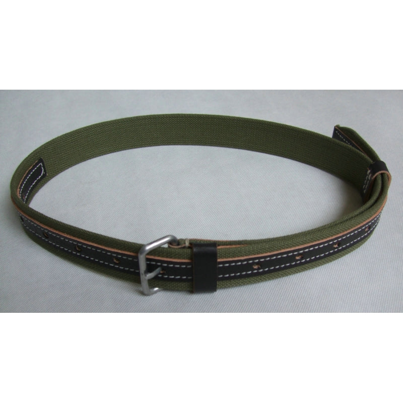 WWII Russia Red Army Enlisted Belt Green Canvas Black Leather ...