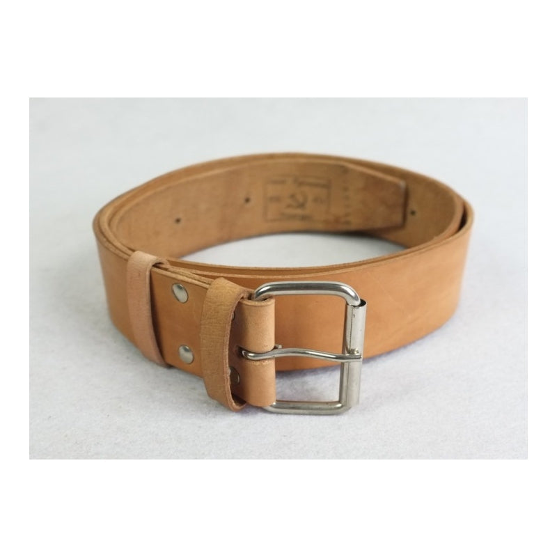 WWII Soviet Union Russia EM Leather Belt Reproduction| Hikimilitariashop