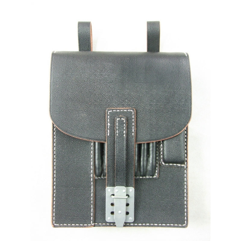 WWII German M35 Map Case Repro Black Early Type| Hikimilitariashop