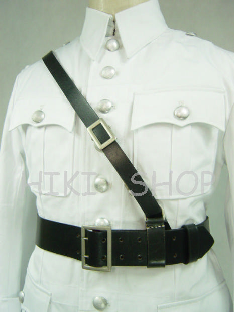WW2 German Officer Leather Cross Strap Top| Hikimilitariashop