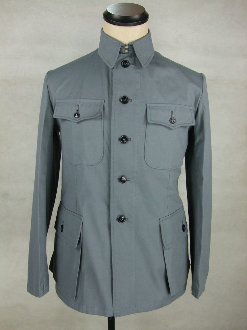 WW2 Chinese KMT Soldier Field Enlisted Jacket Tunic Grey| Hikimilitariashop
