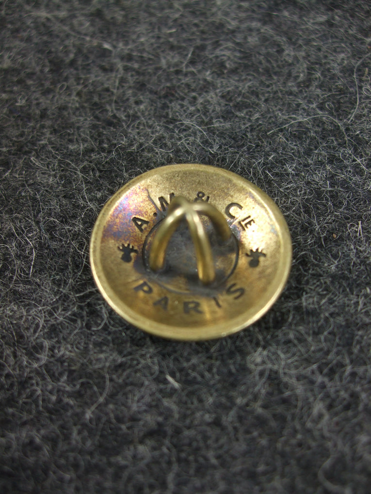 WW1 French Army Grenadiers Infantry Brass Buttons Officer Gold 17mm X2 ...