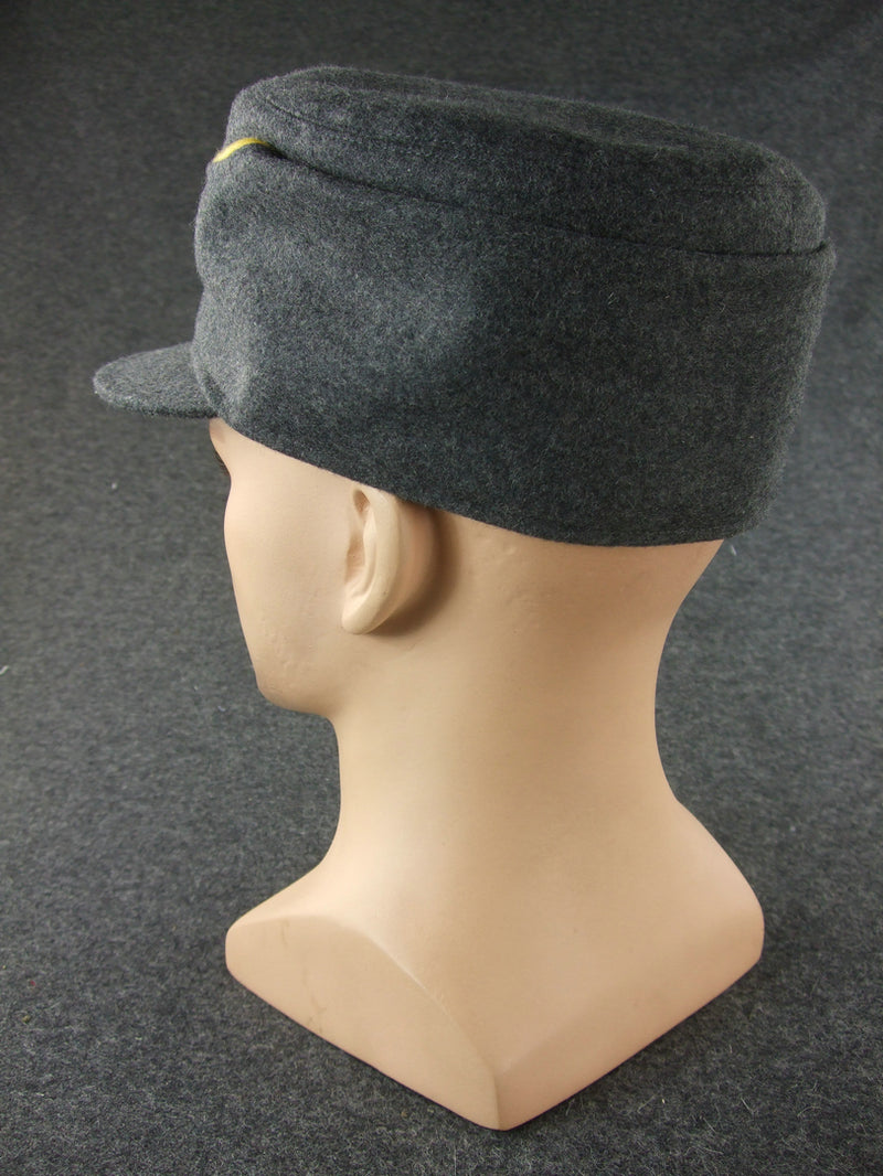 WW2 Finnish Enlisted Soldier Field Cap With Piping Cavalry Dragoons Ye ...
