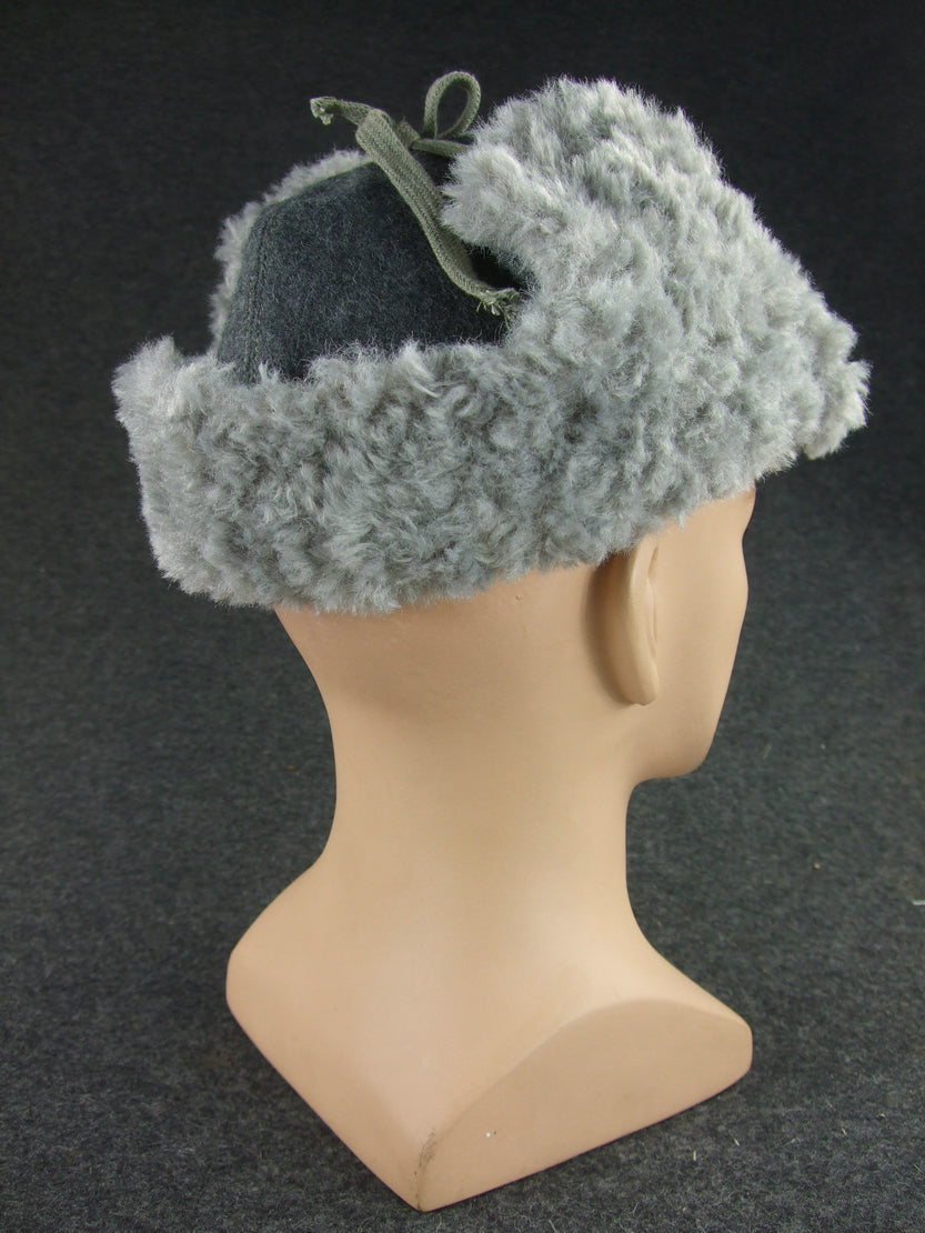 WW2 Finland Finnish M39 Winter Hat Enlisted Cap + Badge| Hikimilitariashop