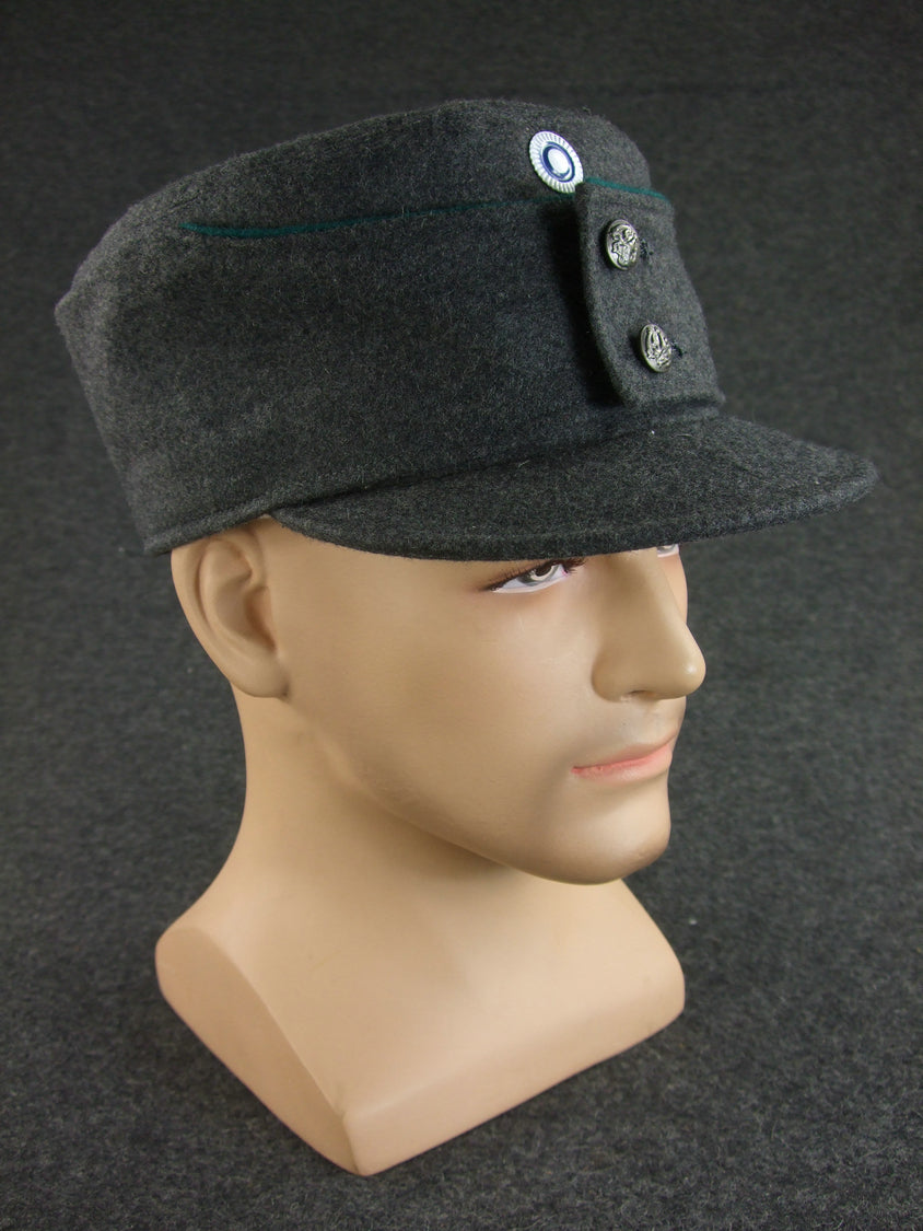 WW2 Finnish Enlisted Soldier Field Cap With Piping Infantry Green ...