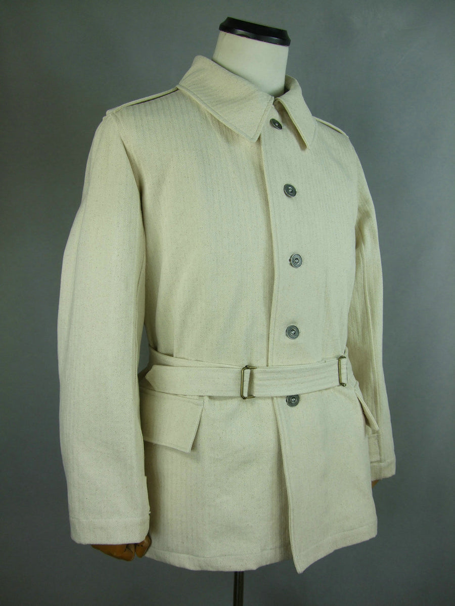 WW2 France French Army Model 1938 Bourgeron Jacket HBT Linen ...