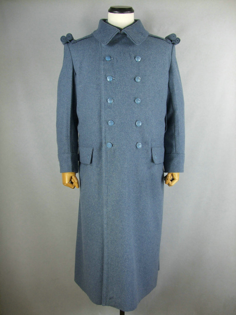 WW1 French Army M1915 Horizon Blue Double Breasted Greatcoat Bleu Hori ...