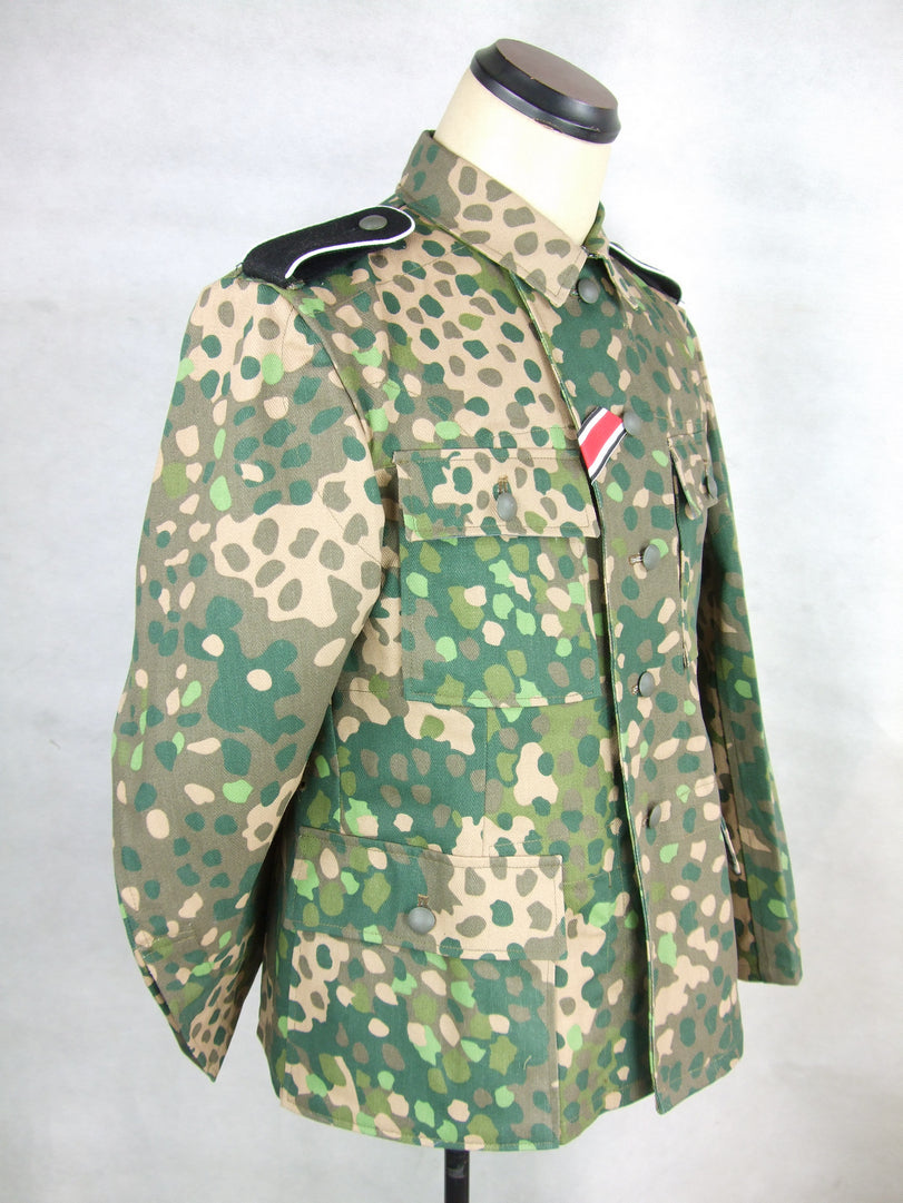 WWII German Elite HBT Pea Dot 44 Field Tunic| Hikimilitariashop