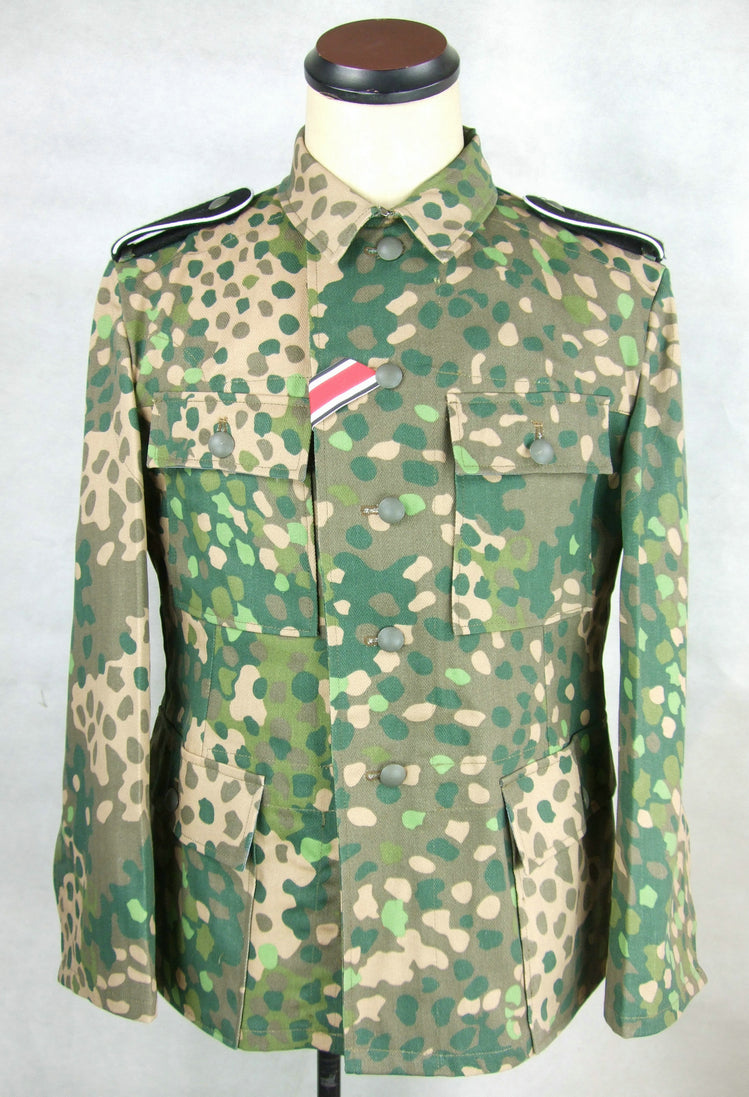 WWII German Elite HBT Pea Dot 44 Field Tunic| Hikimilitariashop