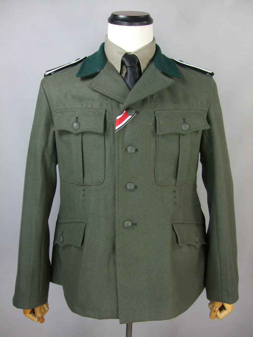 WW2 German Elite Private Tailored Officer & NCO M37 Tunic ...