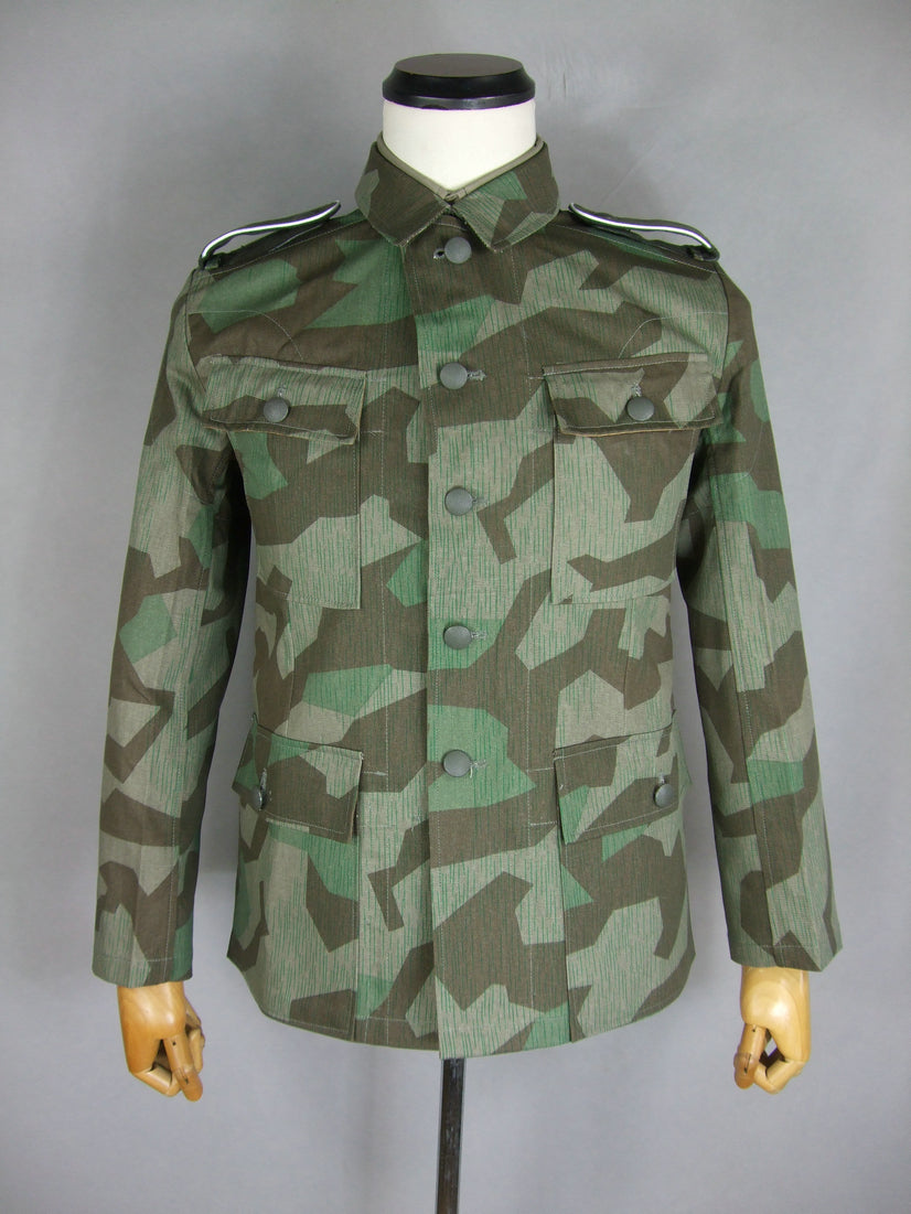 WWII German WH Splinter Camo M43 Field Tunic Jacket| Hikimilitariashop