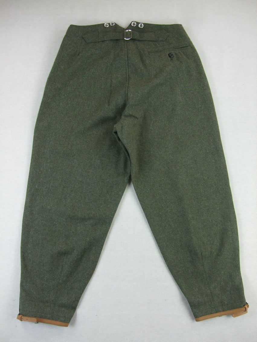 WWII German Mountain Troops M37 Field Gray Trousers Pants ...