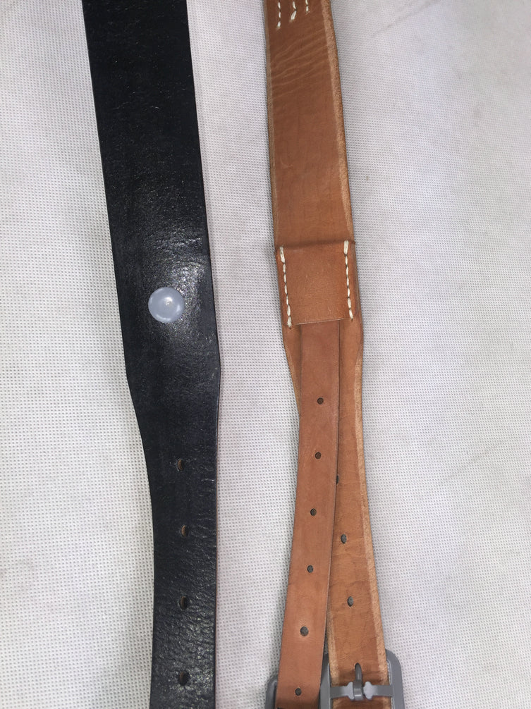 WW2 German Genuine Leather Y-Straps| Hikimilitariashop