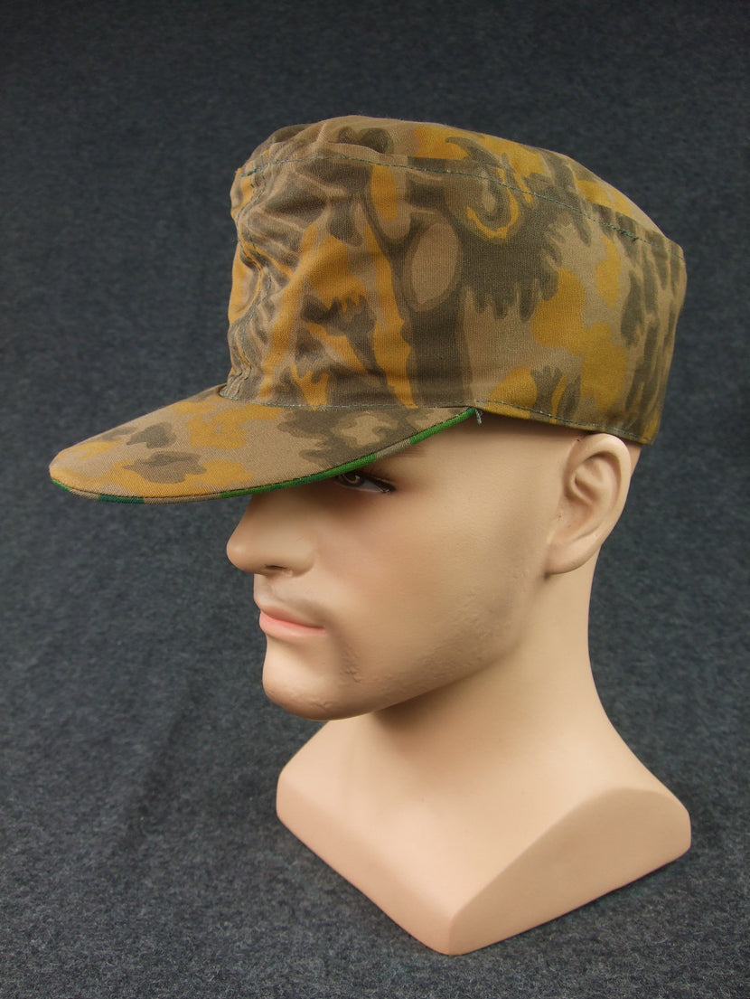WWII German Elite Palm Forest Camo Field Cap| Hikimilitariashop