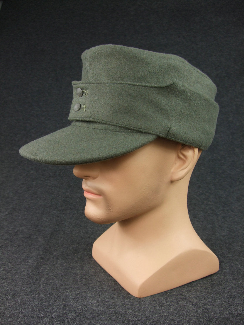 WWII German Elite WH Heer Fieldgrey Wool M43 Field Cap Enlisted ...