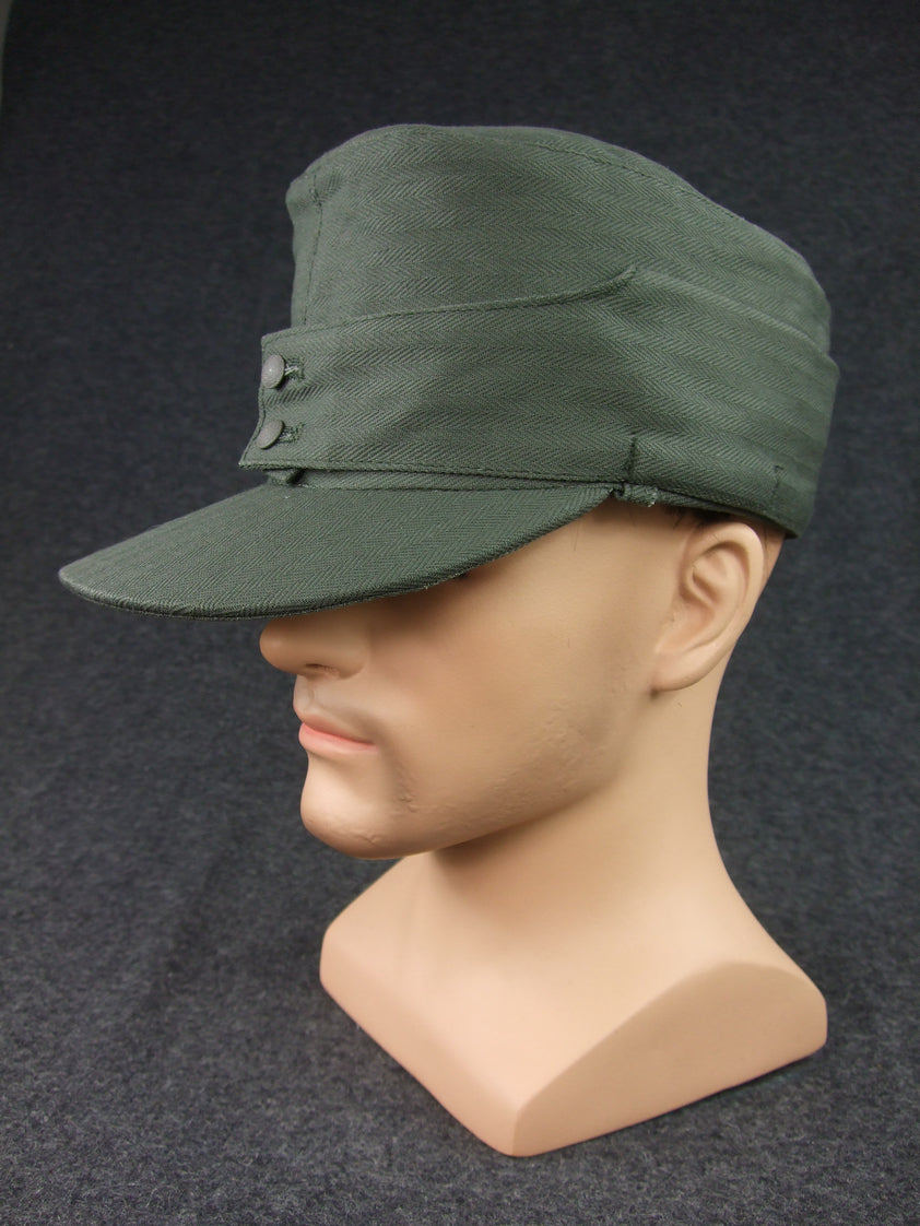 WWII German WH Elite HBT M43 Field Cap EM Enlisted Soldier ...