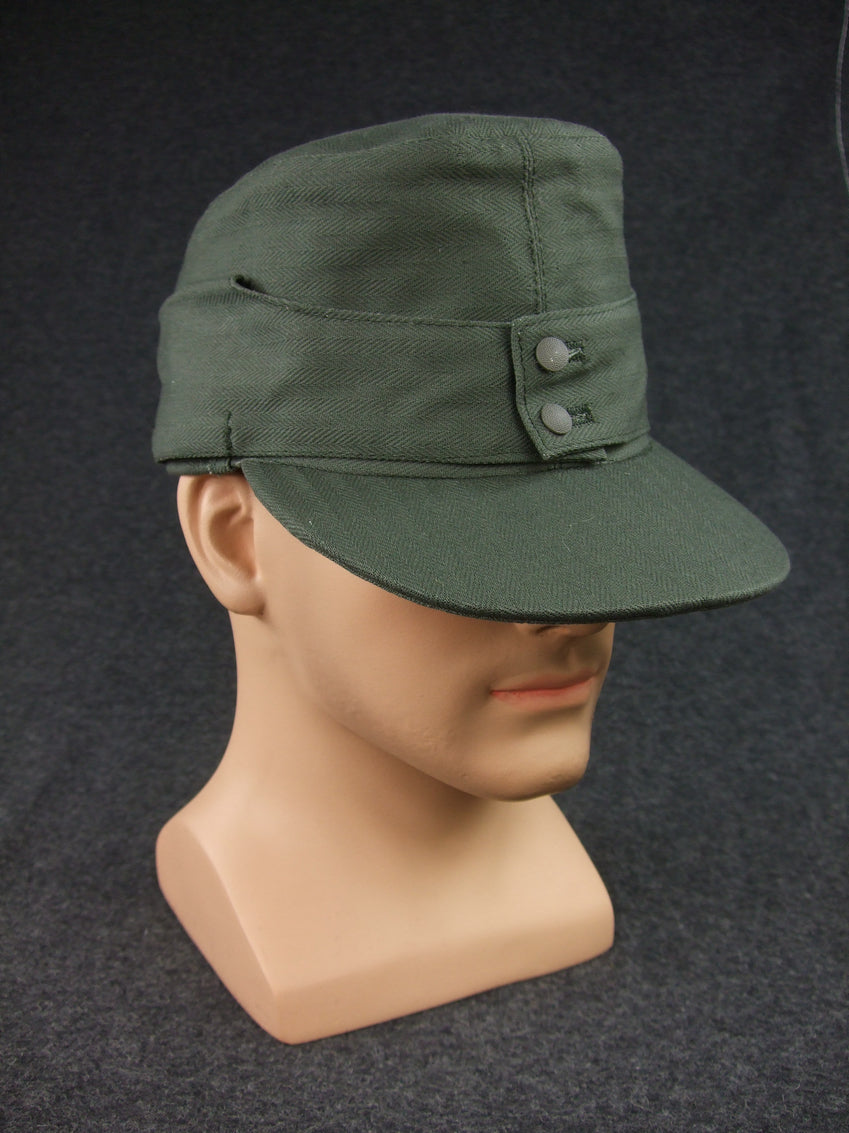 WWII German WH Elite HBT M43 Field Cap EM Enlisted Soldier ...